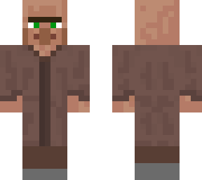 Villager - animated eyes (slight effects) | Minecraft Skin