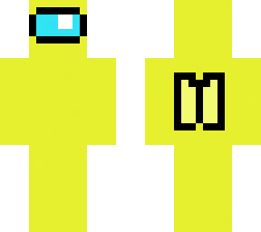 yellow crewmate | Minecraft Skin