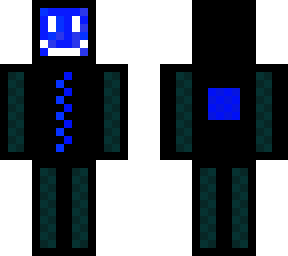 Bluescreen Gradient (clasic style) | Minecraft Skin