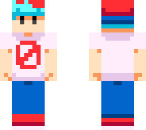 fnf boyfriend | Minecraft Skins