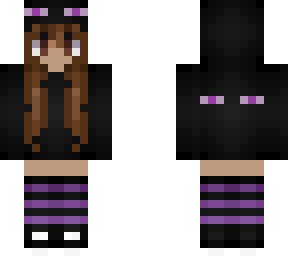 Enderman Girl | Minecraft Skin