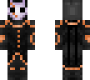 golden clown with an extra long cape | Minecraft Skin