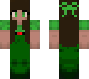 green girl | Minecraft Skins