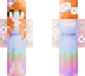 Lily Flashback Dress | Minecraft Skin