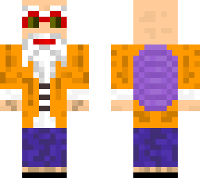 Master Roshi | Minecraft Skin