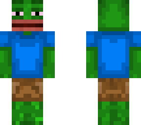 Pepe the Frog | Minecraft Skin