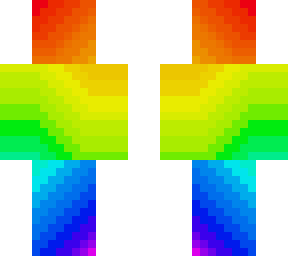 Rainbow Skin | Minecraft Skin