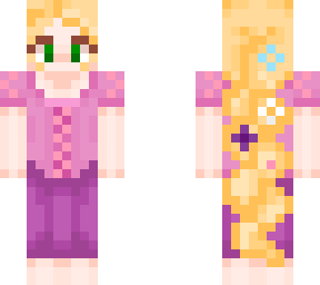 rapunzel tangled | Minecraft Skin