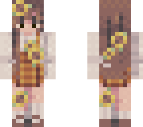 sunflower girl | Minecraft Skin