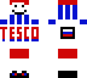 tesco MAN | Minecraft Skin