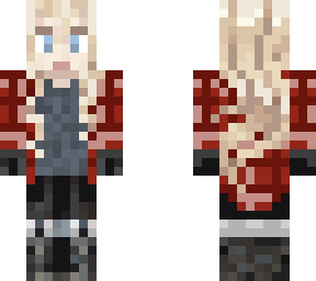 Wavy Hair Blond Twink | Minecraft Skin