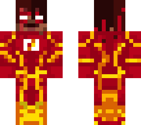 (Black w two tone dreads&goatee)flash | Minecraft Skin