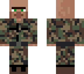 Army villager | Minecraft Skin