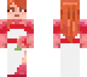 Atom Eve Wedding Outift | Minecraft Skin