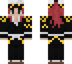 Custom Renji Abarai | Minecraft Skin