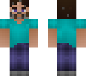 steve jack black version | Minecraft Skins