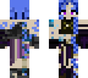 jinx from arcane | Minecraft Skin