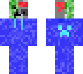 My Skin-half creeper remastered | Minecraft Skin