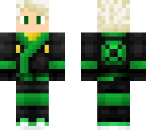 Ninjago Lloyd (Credit for: TheLightNinja14) | Minecraft Skin