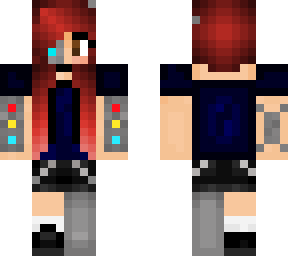 robot girl | Minecraft Skins