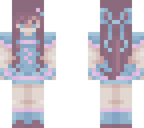 blue girl | Minecraft Skins