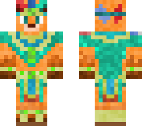 Zorro azteca | Minecraft Skin