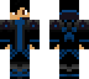 blue gamer | Minecraft Skins