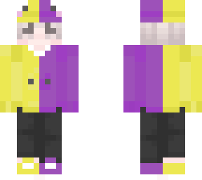 Dan Purple and Yellow Frog | Minecraft Skin