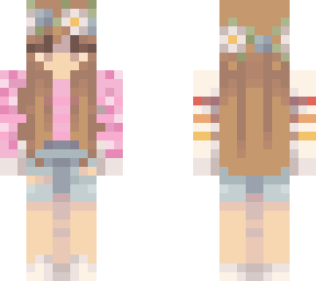 flower crown | Minecraft Skin