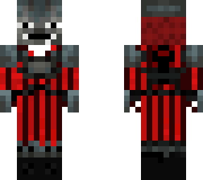 Glichlist black skeleton | Minecraft Skin