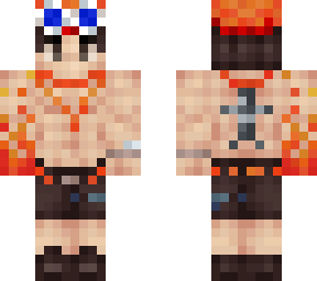 Portgas D. Ace | Minecraft Skin