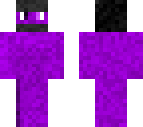 Purple Guy With Balaclava | Minecraft Skin