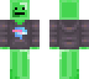 Slime_Wearing_Beast_Merch_? | Minecraft Skin