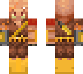 bowmans piglin boss | Minecraft Skin