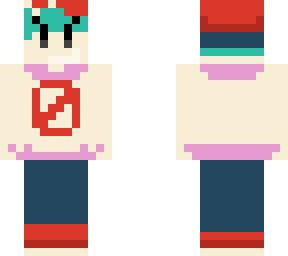 Boyfriend [RixFx / 2Hot BF-Mix Recolor] | Minecraft Skin