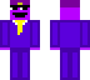 Fancy Purple guy | Minecraft Skin