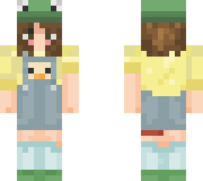 Froggy duck bi feminine girl | Minecraft Skin