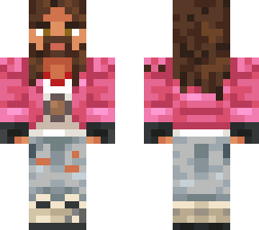 Garrett, Minecraft Movie but with longer hair | Minecraft Skin