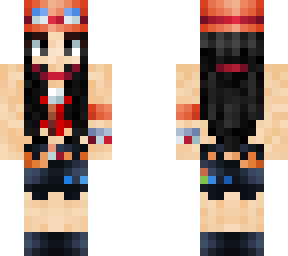 One piece ACE girl version | Minecraft Skin
