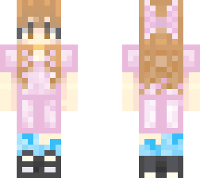 Pink armor | Minecraft Skin