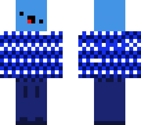 blue derp | Minecraft Skins