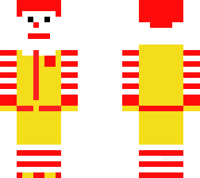 Ronald MC Donald | Minecraft Skin