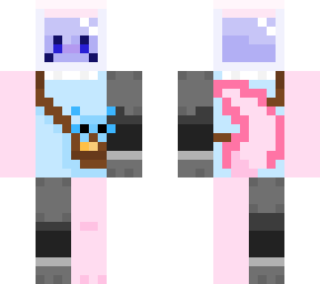 Axel The Axolotl | Minecraft Skin