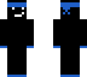 blue and black | Minecraft Skins