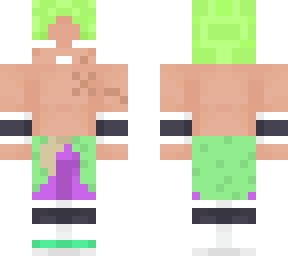 Broly (Dragon Ball Super Broly) | Minecraft Skin