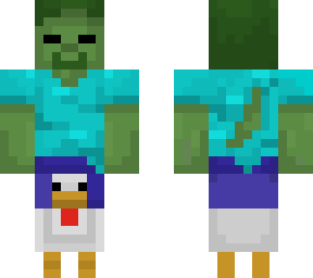 Chicken Jockey | Minecraft Skin