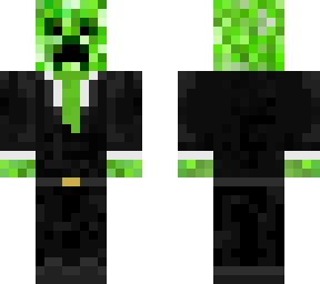 Fancy Creeper | Minecraft Skin