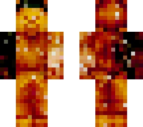 Fire Space Steve | Minecraft Skin