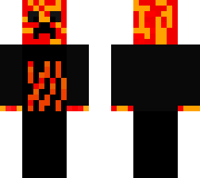 lava creeper | Minecraft Skins