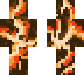 Magma Man | Minecraft Skin